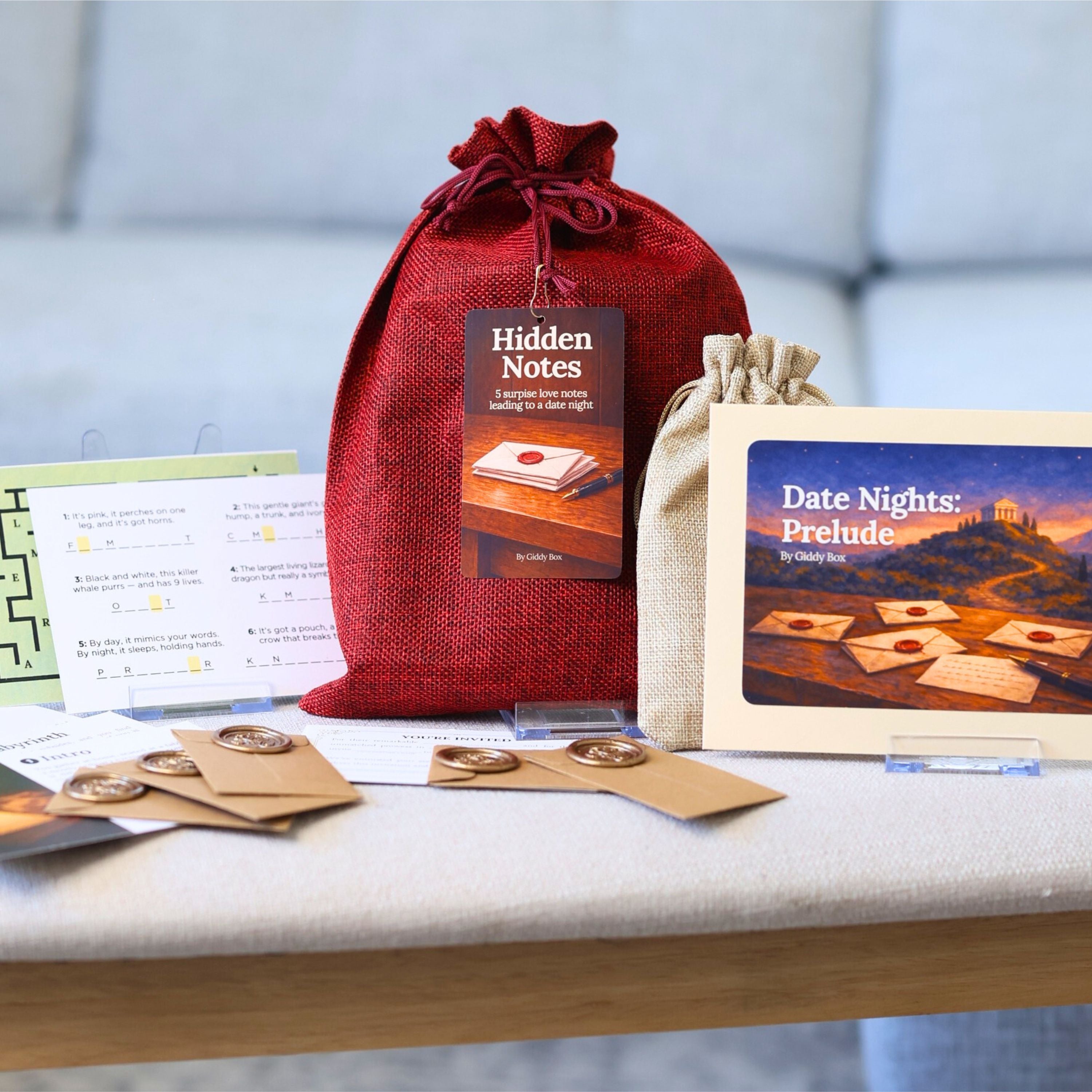 Hidden Love Notes Kit – Giddy Box